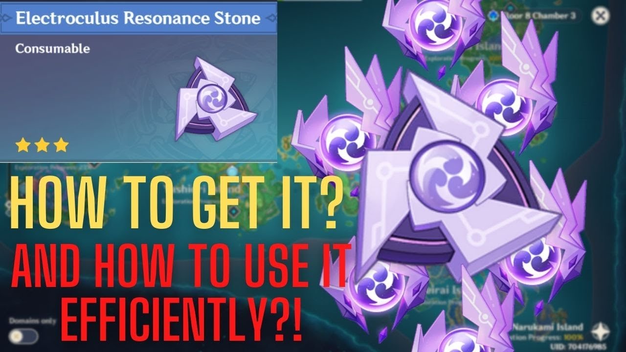 Genshin Impact Electroculus Resonance Stone Guide How to Get and Use